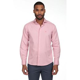 The Time of Bocha Hemd - Regular fit - in Rosa - 67% | Gr&ouml;&szlig;e 3XL | Herren-plussize