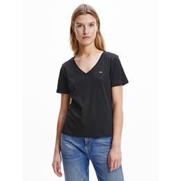 Tommy Jeans Shirt in Schwarz - 43% | Gr&ouml;&szlig;e XS | Damen-tops