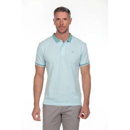 The Time of Bocha Poloshirts in Hellblau - 74% | Gr&ouml;&szlig;e S | Herren-plussize