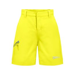 Jack Wolfskin Funktionsshorts "Turbulence" in Gelb - 65% | Gr&ouml;&szlig;e 152 | Kinderhosen