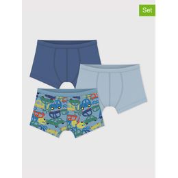 Petit Bateau 3er-Set: Boxershorts in Blau - 27% | Gr&ouml;&szlig;e 116 | Kinder-waesche