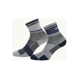 Jack Wolfskin Wandersocken in Grau - 36% | Gr&ouml;&szlig;e 31-33 | Kinder-outdoor-waesche
