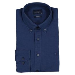 Hackett London Hemd - Tailored fit - in Dunkelblau - 60% | Gr&ouml;&szlig;e XL | Herren-plussize