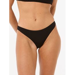Rip Curl Bikini-Hose "Custom" in Schwarz - 44% | Gr&ouml;&szlig;e M | Damen-bademode