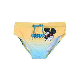 Disney Mickey Mouse Badehose "Mickey" in Gelb/ Hellblau - 58% | Gr&ouml;&szlig;e 116 | Kinder-bademode