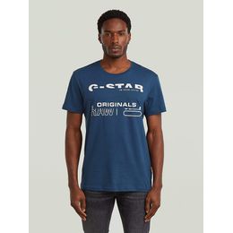 G-Star Raw G-Star Shirt in Blau - 44% | Gr&ouml;&szlig;e XXL | Herren-plussize