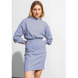 Les Lunes Sweatkleid "Charlie" in Hellblau - 65% | Gr&ouml;&szlig;e M | Damen-kleider
