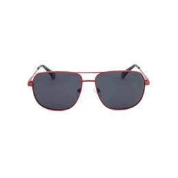 Polaroid Unisex-Sonnenbrille in Rot/ Dunkelblau - 54% | Gr&ouml;&szlig;e 58 | Brillen-herren
