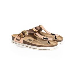 Sunbay Zehentrenner "Camelia" in Bronze - 65% | Gr&ouml;&szlig;e 36 | Damen-sandalen
