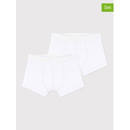 Petit Bateau 2er-Set: Boxershorts in Wei&szlig; - 29% | Gr&ouml;&szlig;e 104 | Kinder-waesche