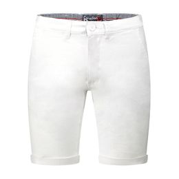 Canadian Peak Bermudas "Pacidoreak" in Wei&szlig; - 66% | Gr&ouml;&szlig;e 3XL | Herren-plussize