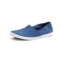 natural world Slipper in Blau - 58% | Gr&ouml;&szlig;e 40 | Damen-schuhe-halbschuhe
