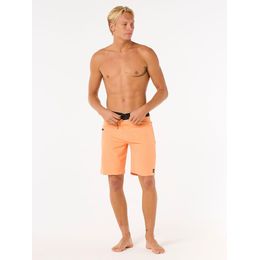 Rip Curl Badeshorts "Mirage Core" in Orange - 60% | Gr&ouml;&szlig;e 28 | Herren-bademode-sport