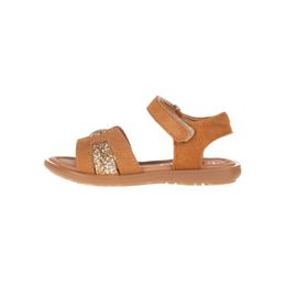 lamino Leder-Sandalen in Hellbraun - 58% | Gr&ouml;&szlig;e 33 | Kindersandalen