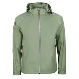Peak Mountain Windbreaker "Cabrest" in Khaki - 67% | Gr&ouml;&szlig;e L | Herren-outdoorjacken