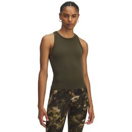 Under Armour Funktionstop in Khaki - 53% | Gr&ouml;&szlig;e S | Damen-outdoor-tops-shirts