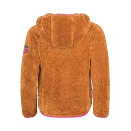Trollkids Fleecejacke "Borgund" in Hellbraun - 51% | Gr&ouml;&szlig;e 128 | Kids-fleecejacken-fleecepullover