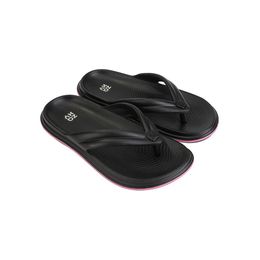 zaxy Zehentrenner "Leveza Hit Rast" in Schwarz - 58% | Gr&ouml;&szlig;e 35/36 | Damen-sandalen