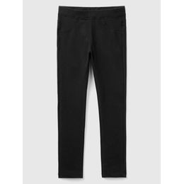 Benetton Leggings in Schwarz - 57% | Gr&ouml;&szlig;e 168 | Kinderhosen
