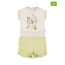 Dirkje 2tlg. Outfit in Creme/ Gr&uuml;n - 36% | Gr&ouml;&szlig;e 116 | Kinderhosen