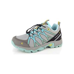 Kimberfeel Wanderschuhe "Ubaye" in Grau/ T&uuml;rkis - 49% | Gr&ouml;&szlig;e 38 | Damen-outdoor-sport-schuhe
