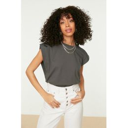 Trendyol Shirt in Anthrazit - 75% | Gr&ouml;&szlig;e XL | Damen-tops