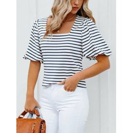 Milan Kiss Bluse in Wei&szlig; - 57% | Gr&ouml;&szlig;e S | Damen-blusen