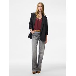 Pieces Blazer "Bosella" in Grau - 65% | Gr&ouml;&szlig;e S | Damenjacken