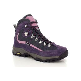 Kimberfeel Leder-Trekkingboots "Atlas" in Lila - 42% | Gr&ouml;&szlig;e 39 | Damen-outdoor-sport-schuhe