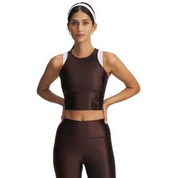 Under Armour Funktionstop in Braun - 52% | Gr&ouml;&szlig;e M | Damen-outdoor-tops-shirts