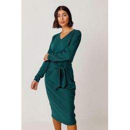 skfk by skunkfunk SKFK Kleid "Luar" in Petrol - 57% | Gr&ouml;&szlig;e 34 | Damen-kleider