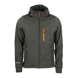 Peak Mountain Softshelljacke "Cabra" in Khaki - 65% | Gr&ouml;&szlig;e M | Herren-outdoorjacken