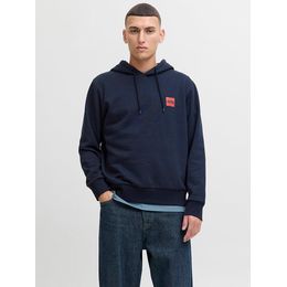 Jack & Jones Jack & Jones Hoodie in Dunkelblau - 50% | Gr&ouml;&szlig;e M | Herren-sweatshirts-jacken