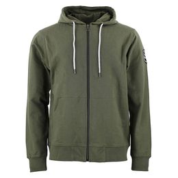 Peak Mountain Sweatjacke "Cage" in Khaki - 65% | Gr&ouml;&szlig;e L | Herren-sweatshirts-jacken