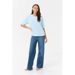 Kaffe Shirt in Hellblau - 48% | Gr&ouml;&szlig;e L | Damen-tops