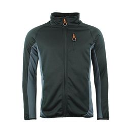 Peak Mountain Fleecejacke "Cemon" in Schwarz/ Grau - 66% | Gr&ouml;&szlig;e L | Herren-pullover-sport