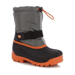 Kimberfeel Winterstiefel "Logan" in Grau/ Orange - 54% | Gr&ouml;&szlig;e 32 | Kinderstiefel