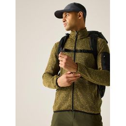 Regatta Fleecejacke "Newhill" in Khaki - 69% | Gr&ouml;&szlig;e XL | Herren-pullover-sport