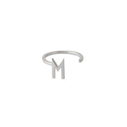 Design Letters Silber-Ring "M" - 25% | Herren-schmuck