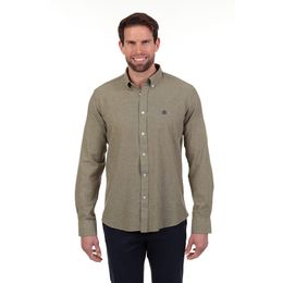 The Time of Bocha Hemd - Regular fit - in Khaki - 72% | Gr&ouml;&szlig;e M | Herren-plussize