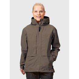 HALTI Trekkingjacke "Hiker II DX" in Taupe - 54% | Gr&ouml;&szlig;e 42 | Damen-outdoorjacken