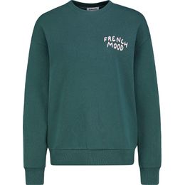 Sublevel Sweatshirt in Gr&uuml;n - 68% | Gr&ouml;&szlig;e XS | Damen-sweatshirts-jacken