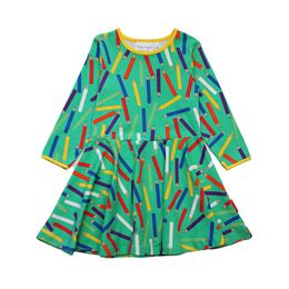 Toby tiger Kleid in Gr&uuml;n/ Bunt - 45% | Gr&ouml;&szlig;e 98 | Kinderkleider