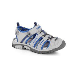 Kimberfeel Halbsandalen "Algarve" in Grau/ Blau - 64% | Gr&ouml;&szlig;e 40 | Kindersandalen