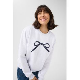 Kaffe Sweatshirt in Hellgrau - 63% | Gr&ouml;&szlig;e M | Damen-sweatshirts-jacken
