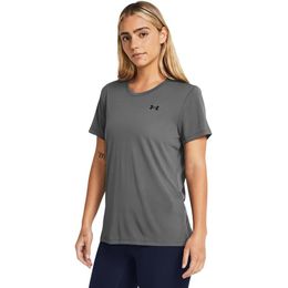 Under Armour Trainingsshirt in Grau - 39% | Gr&ouml;&szlig;e XS | Damen-outdoor-tops-shirts