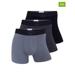 CR7 3er-Set: Boxershorts in Schwarz/ Grau/ Anthrazit - 57% | Gr&ouml;&szlig;e M | Herren-waesche