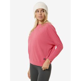 super.natural Longsleeve "Kula" in Pink - 65% | Gr&ouml;&szlig;e S | Damen-tops