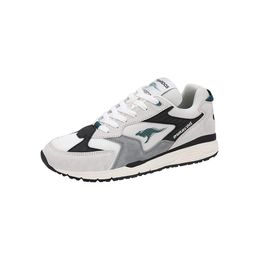 Kangaroos Leder-Sneakers "Ultimate Eclipse" in Grau - 62% | Gr&ouml;&szlig;e 39 | Damen-sneakers