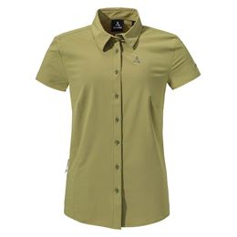 Sch&ouml;ffel Sch&ouml;ffel Trekkinghemd "Dooser" in Oliv - 66% | Gr&ouml;&szlig;e 36 | Damen-outdoor-tops-shirts